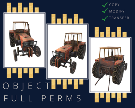 Second Life Marketplace - [ Object ] - Tractor - DEMO